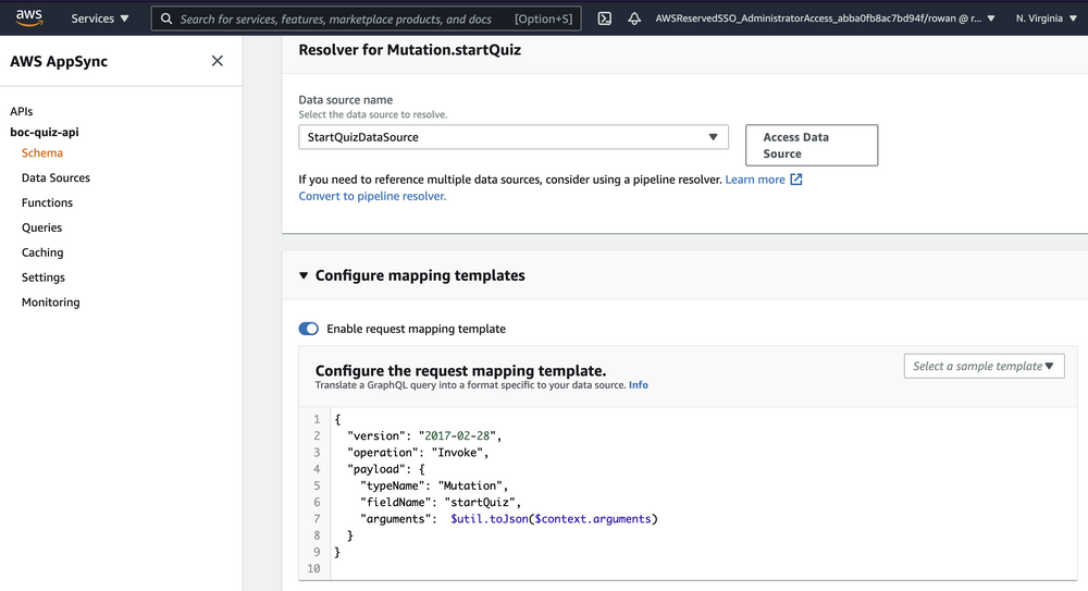 Learning VTL for AWS